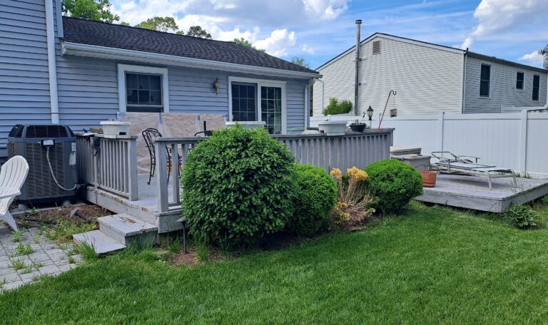 Transforming a Backyard in Glen Burnie: Trex Tide Pool Decking and ...