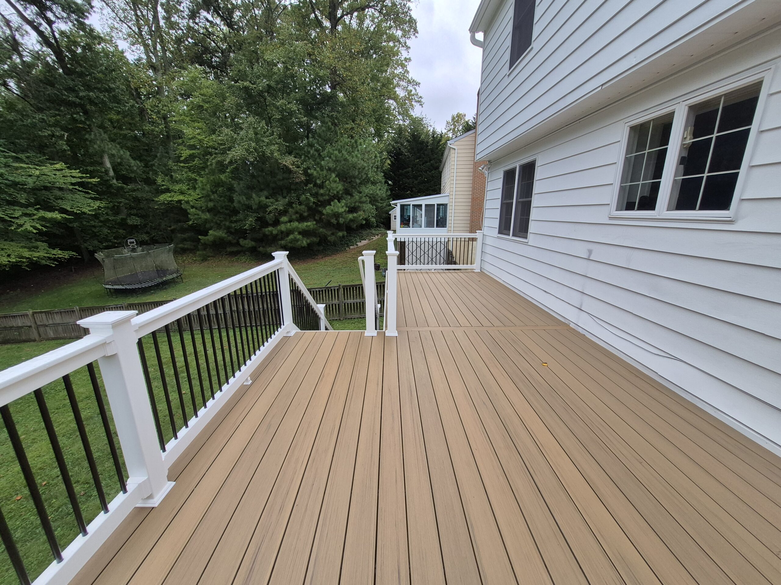 Building a Bigger Deck in Arnold, Maryland: a TimberTech Makeover ...