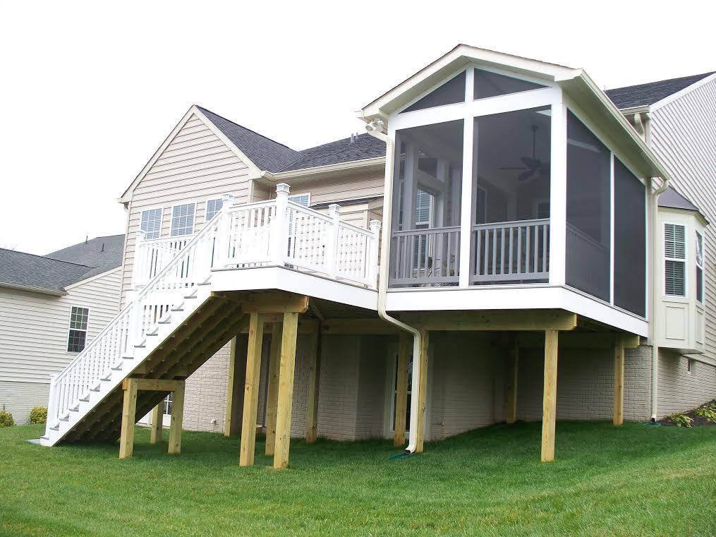 Screened Porches - Fence & Deck Connection