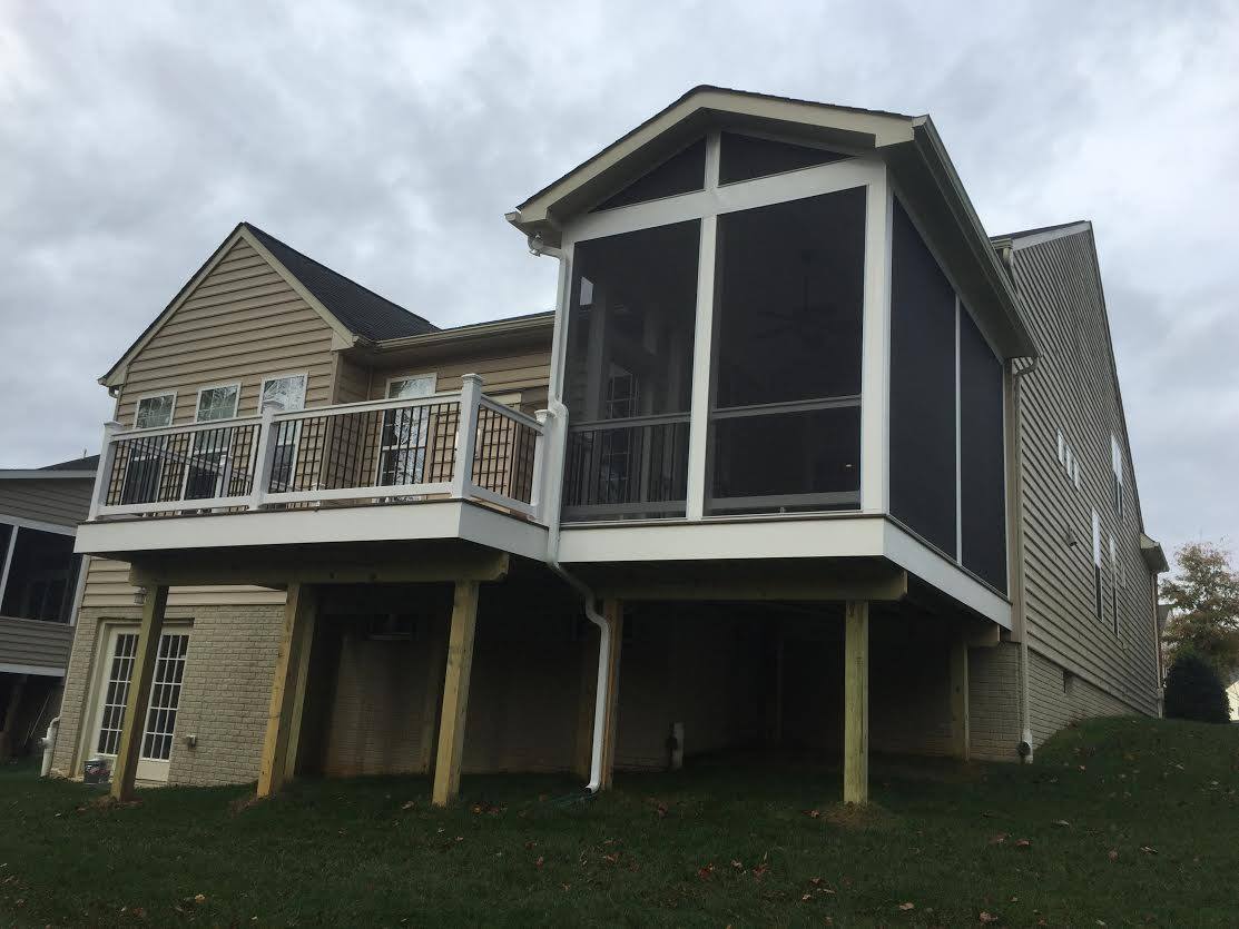 Screened Porches - Fence & Deck Connection