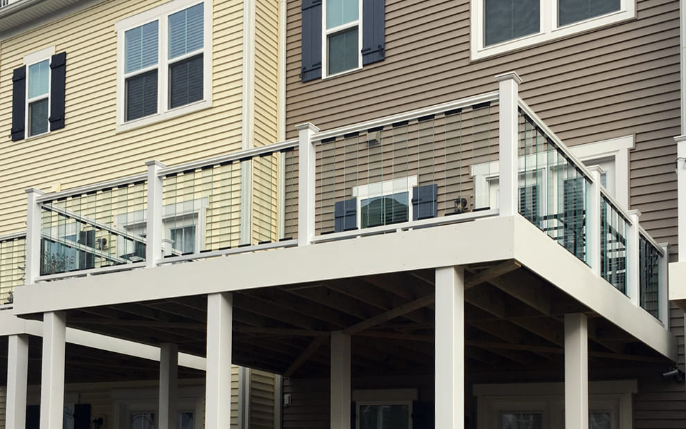 Decks – Railing Options - Fence & Deck Connection
