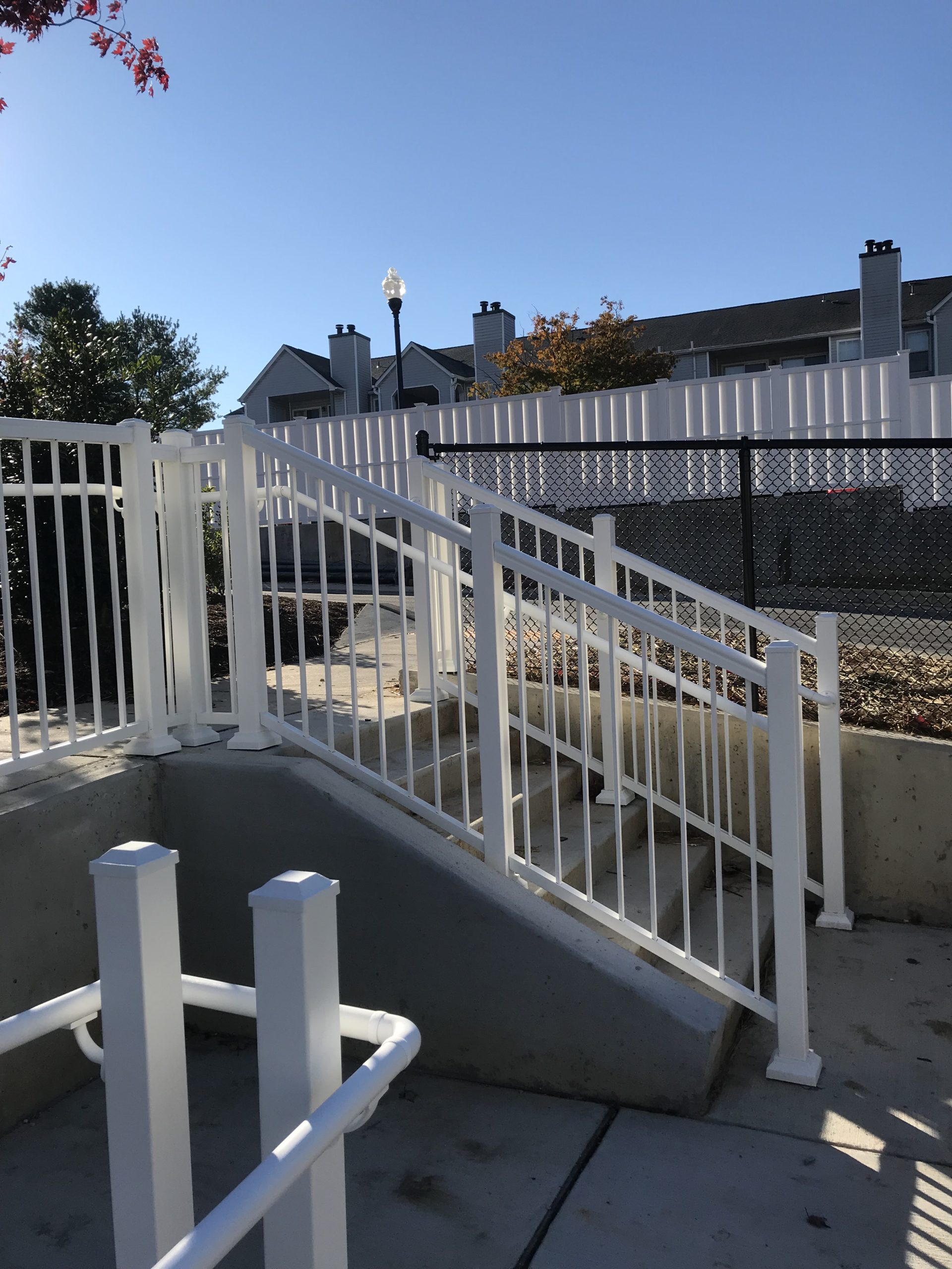 Commercial Walkways, Railings & Ramps - Fence & Deck Connection