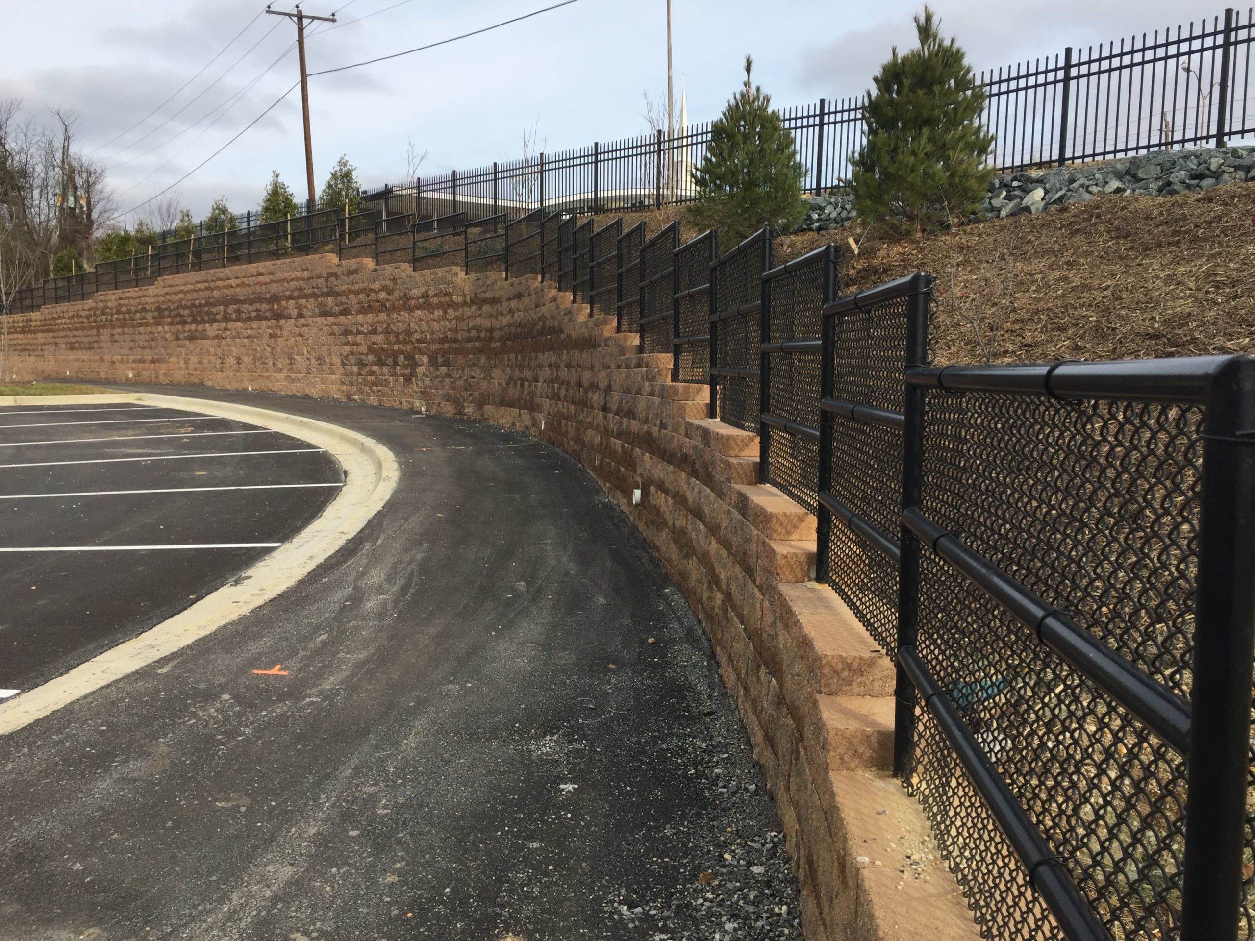 Commercial Fencing - Fence & Deck Connection