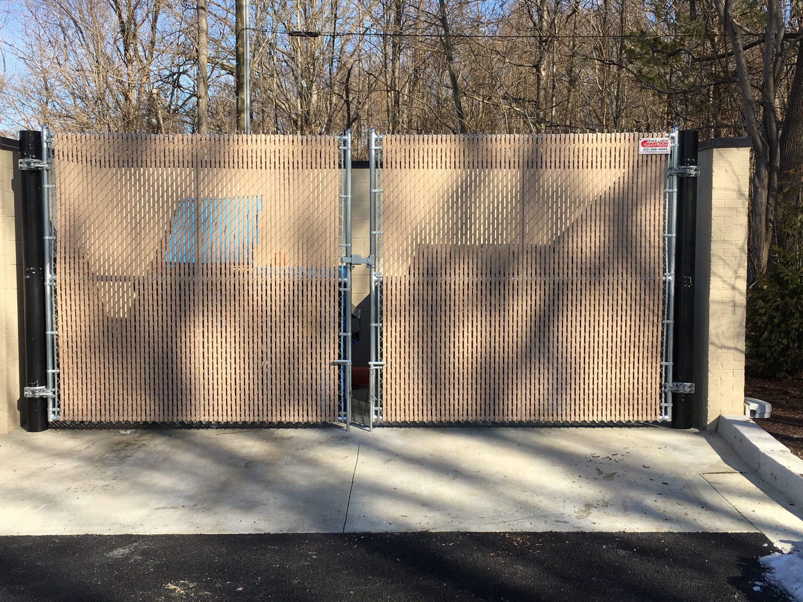 Commercial Dumpster & Utility Enclosures - Fence & Deck Connection