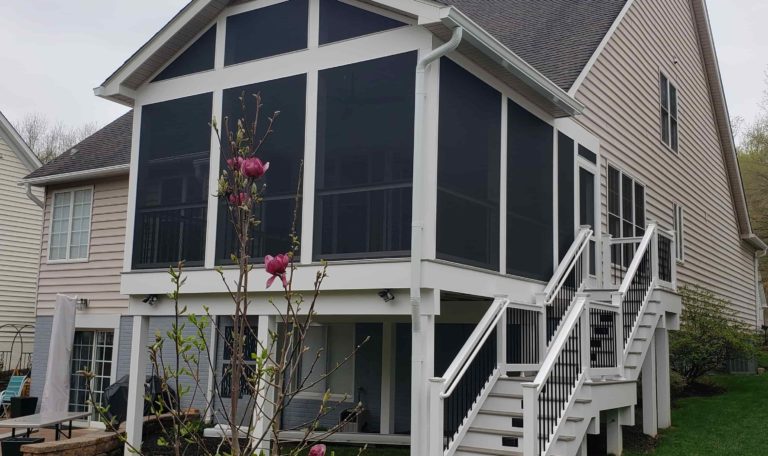 Screened Porches in Maryland l Fence & Deck Connection