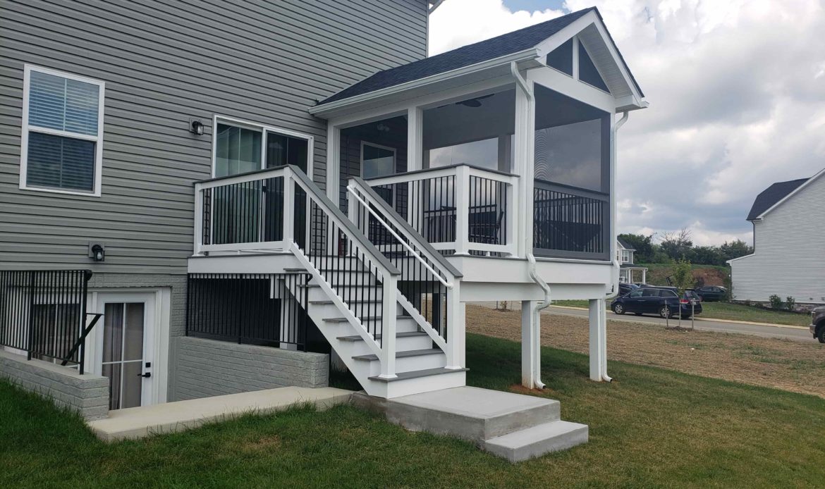 Screened Porches in Maryland l Fence & Deck Connection