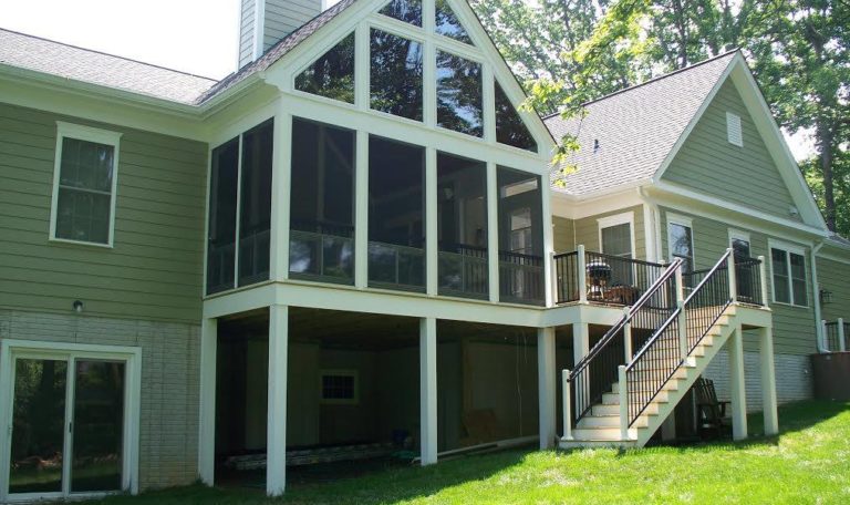 Screened Porches in Maryland l Fence & Deck Connection