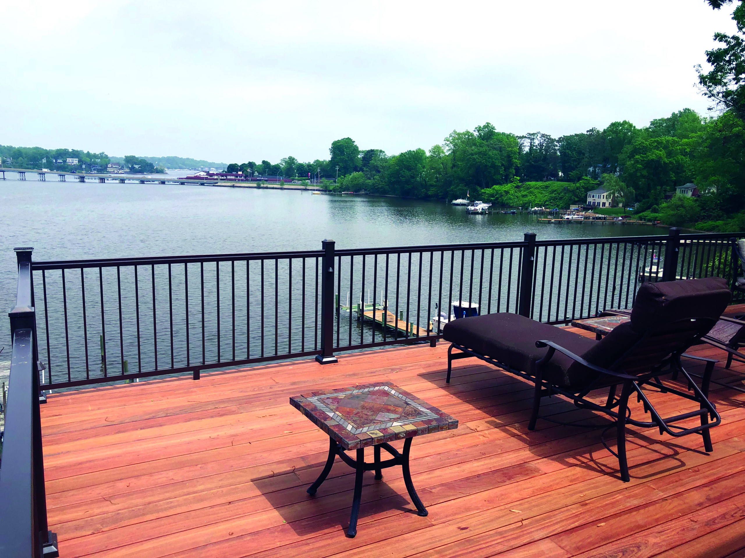 Decks – Waterfront photos of Railing - Fence & Deck Connection