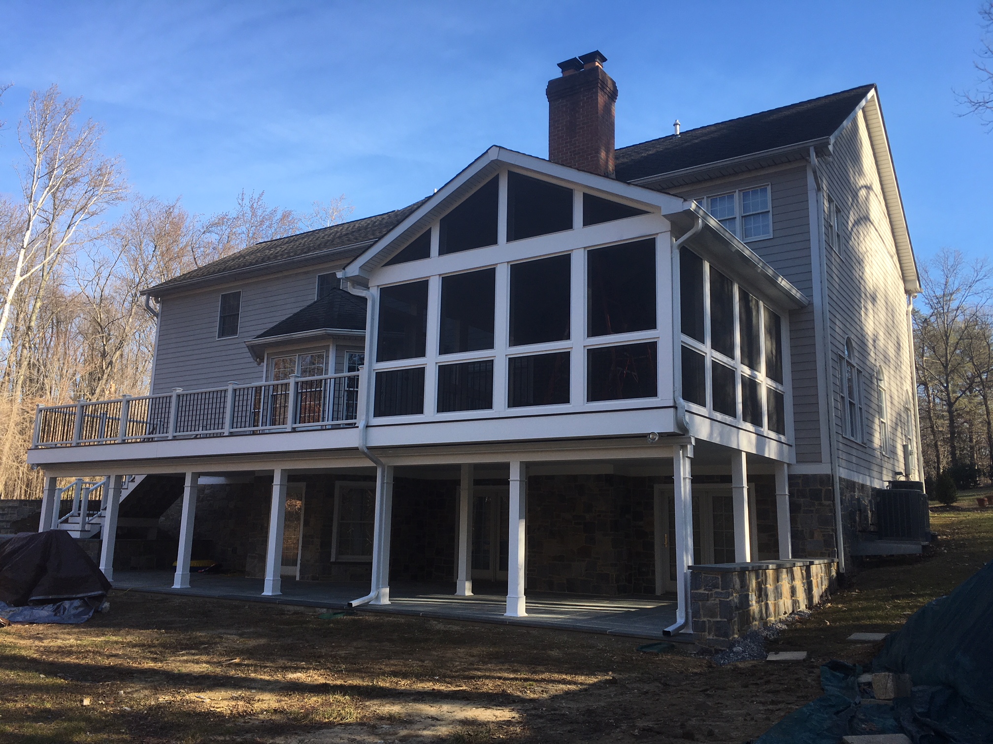 Screened Porches - Fence & Deck Connection